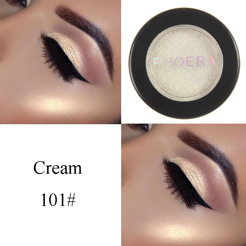 PHOERA® Eyeshadow Shimmer Metallic Pigment Eye Shadow – PHOERA ...